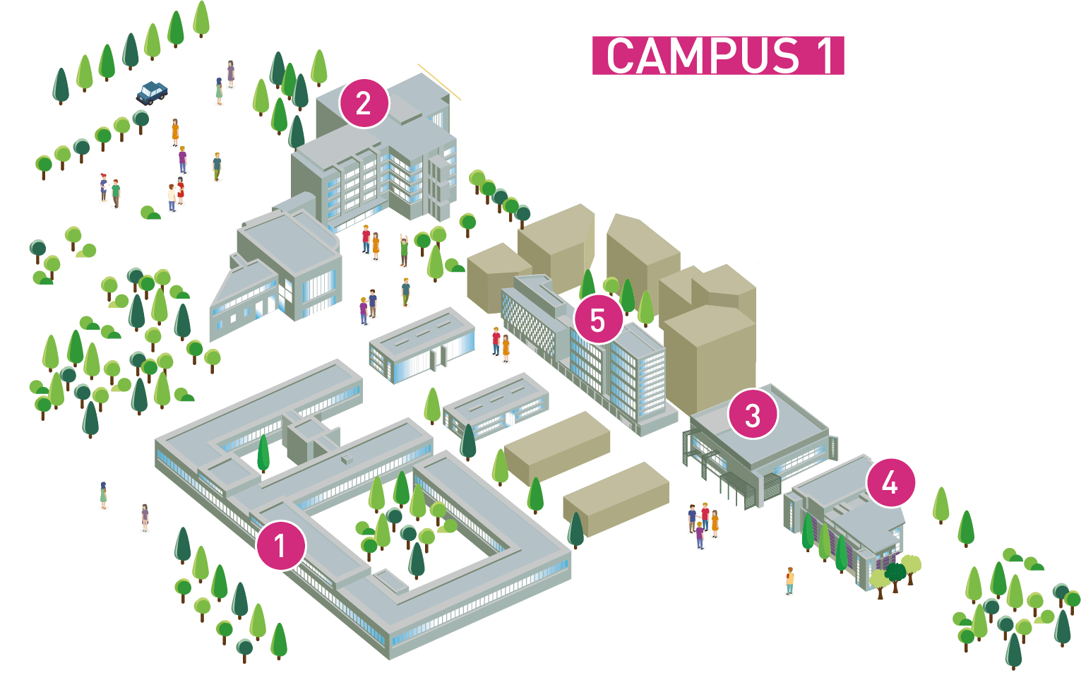Découvrir les campus - Genopole, Vivre l'innovation