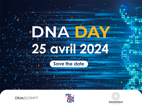 25 avril - DNA Day 2024 - Genopole, Vivre l'innovation